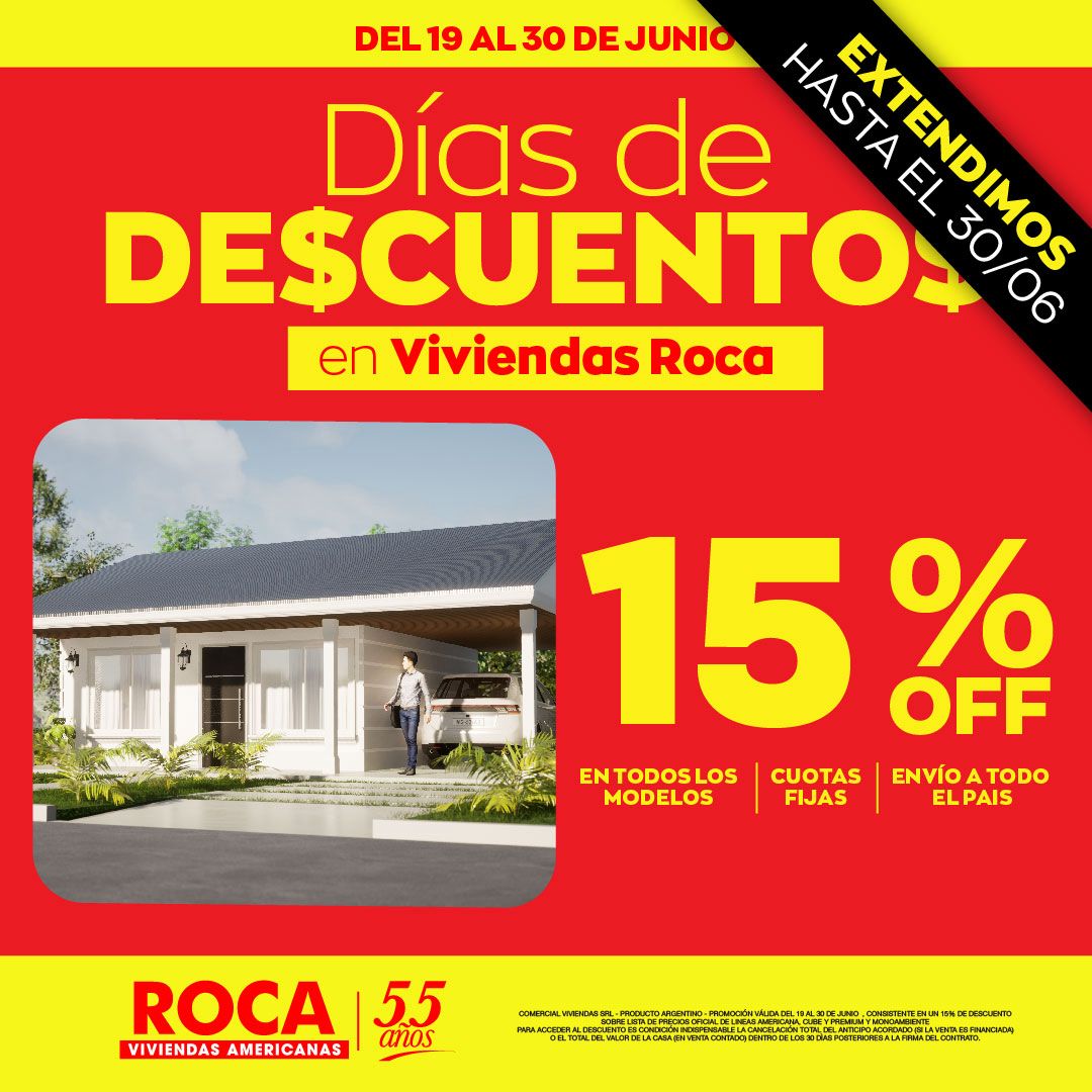 Viviendas Roca - Viviendas americanas - Tené tu casa ya - Más de 50 ...