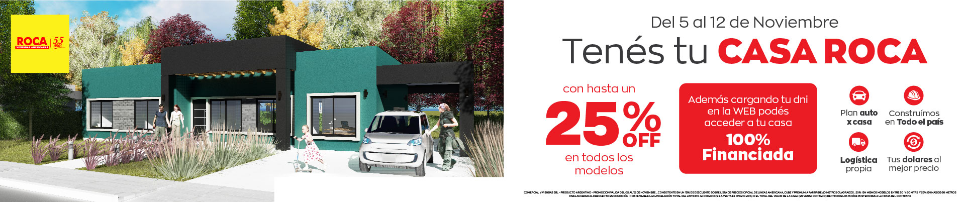 Viviendas Roca - Viviendas americanas - Tené tu casa ya - Más de 50 ...